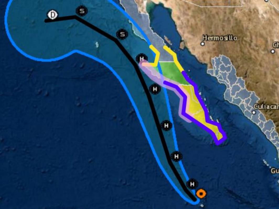 Los Cabos, La Paz, Comondú y Loreto en alerta amarilla por Kay - HOY BCS