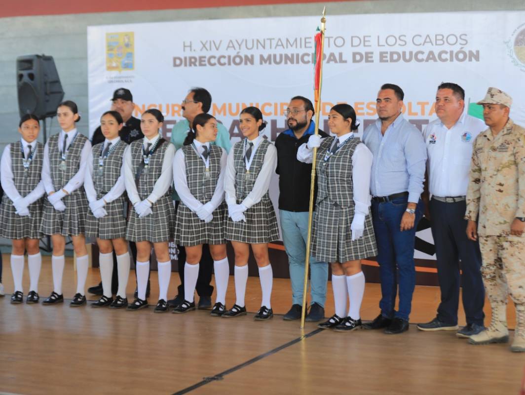 CECYT 04 turno matutino ganador del “Concurso Municipal de Escoltas ...