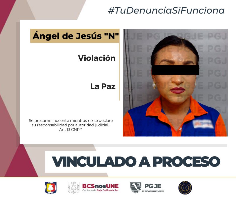 Quedó vinculado a proceso por violación en La Paz - HOY BCS