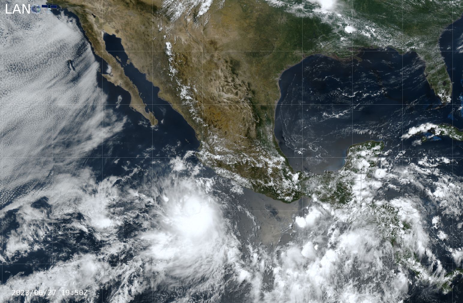 Se forma “Adrián”: primera Tormenta Tropical de la temporada en el Océano Pacífico - HOY BCS