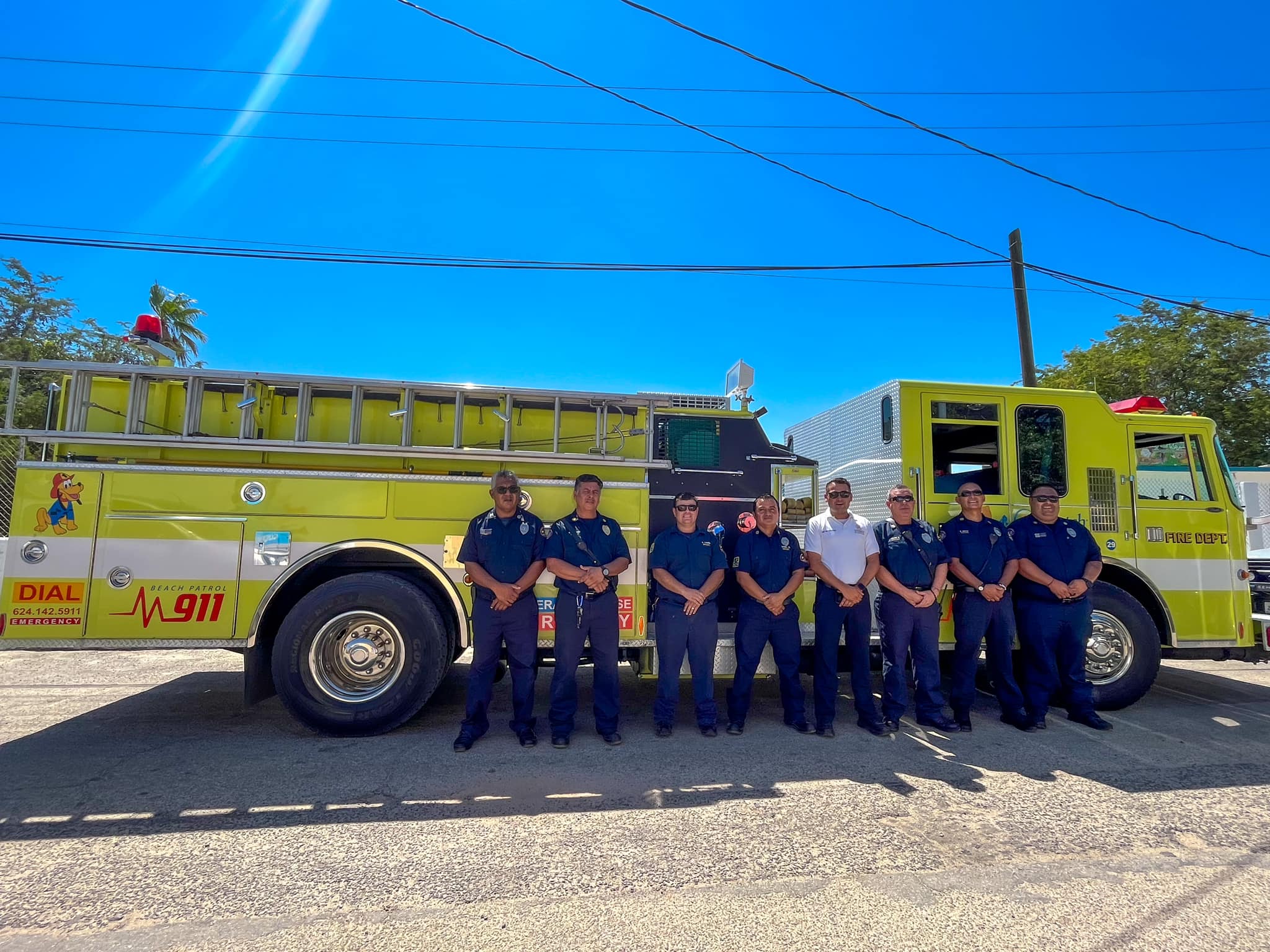 Bomberos de SJC contarán con una unidad extintora más, donada por Saint Luke´s Hospital - HOY BCS