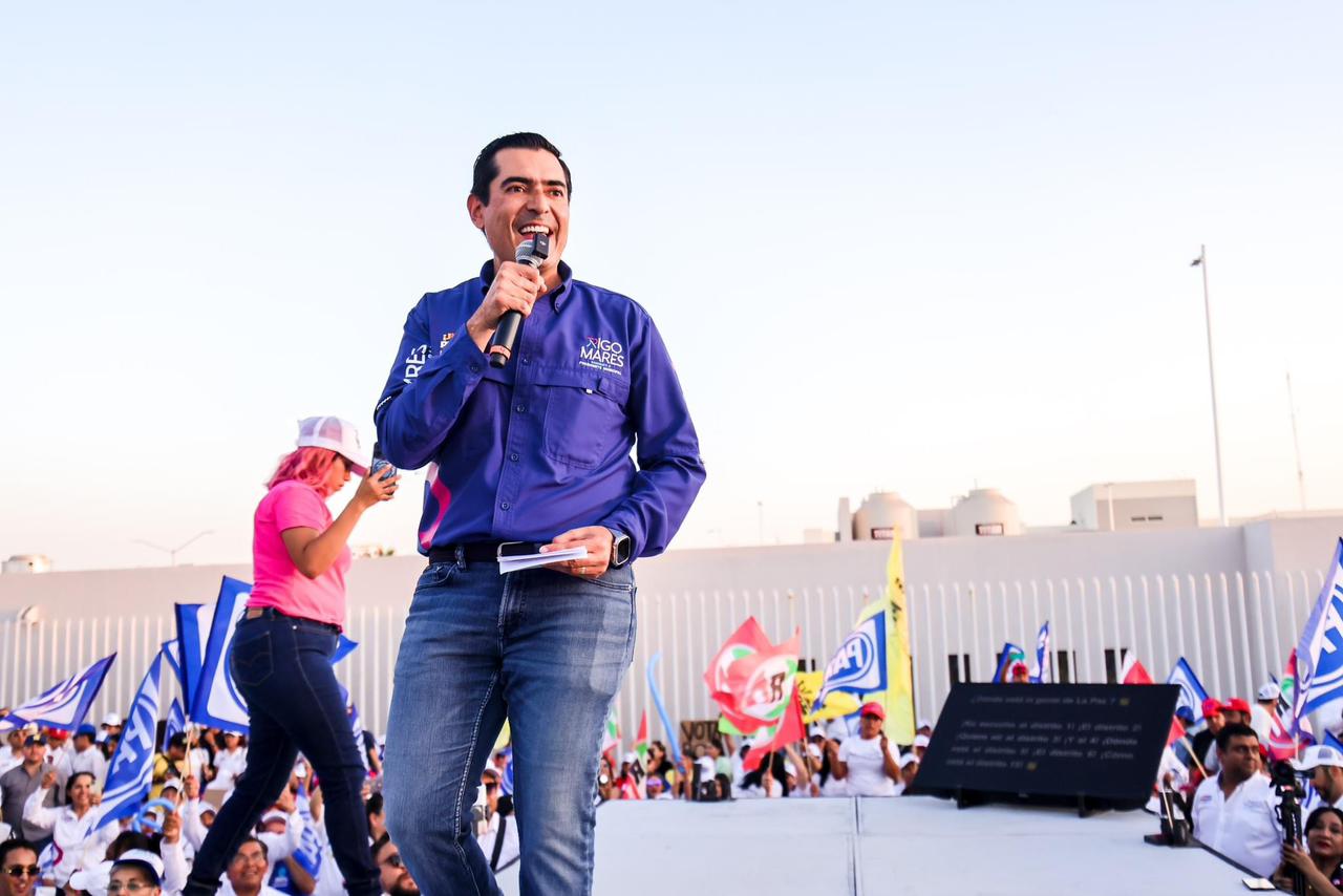 “La Paz ya se decidió por un cambio”: Rigo Mares cierra campaña por la ...