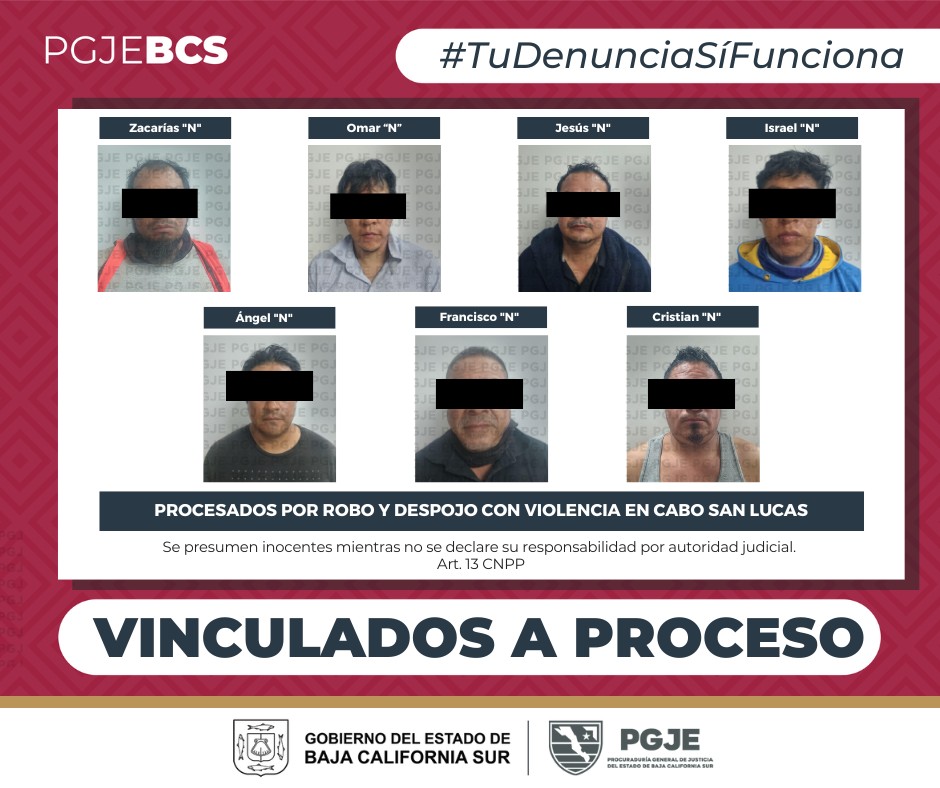 Vinculan a proceso a siete hombres por despojar una casa con armas de ...